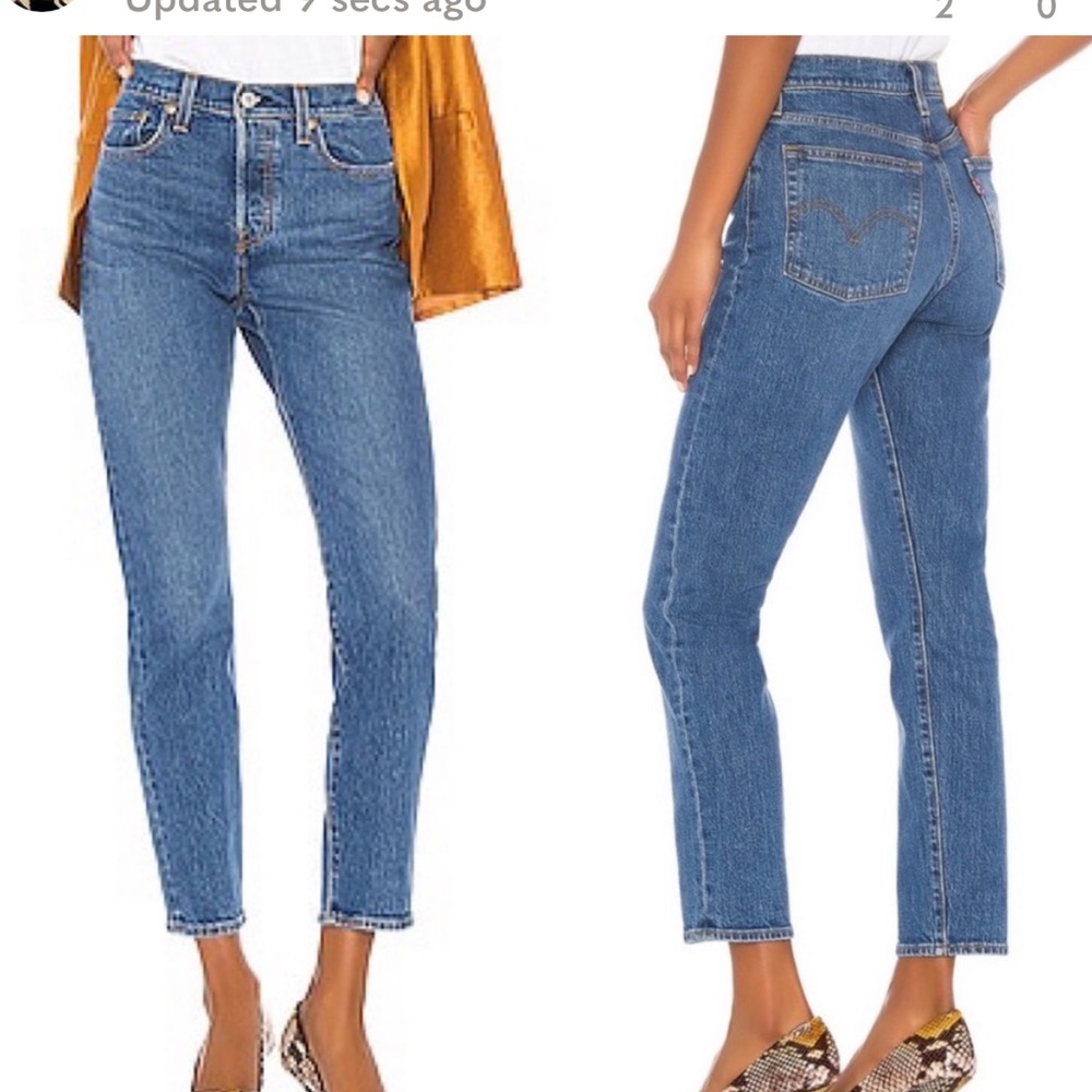 Levi's Premium Wedgie Icon Fit Cheeky Jean Size 28 - Gem